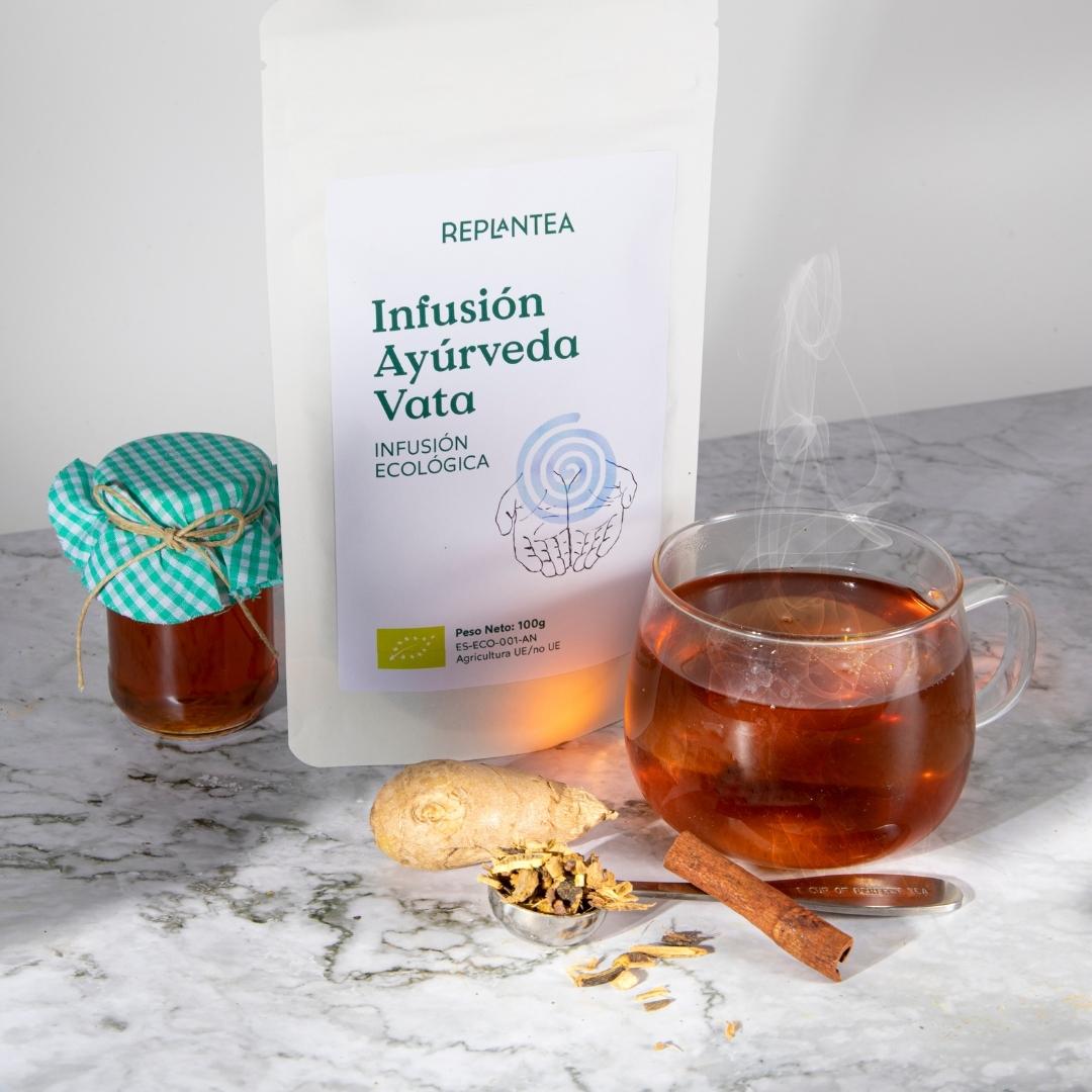 Buy Organic Ayurveda Vata Tea 100g | REPLANTEA®