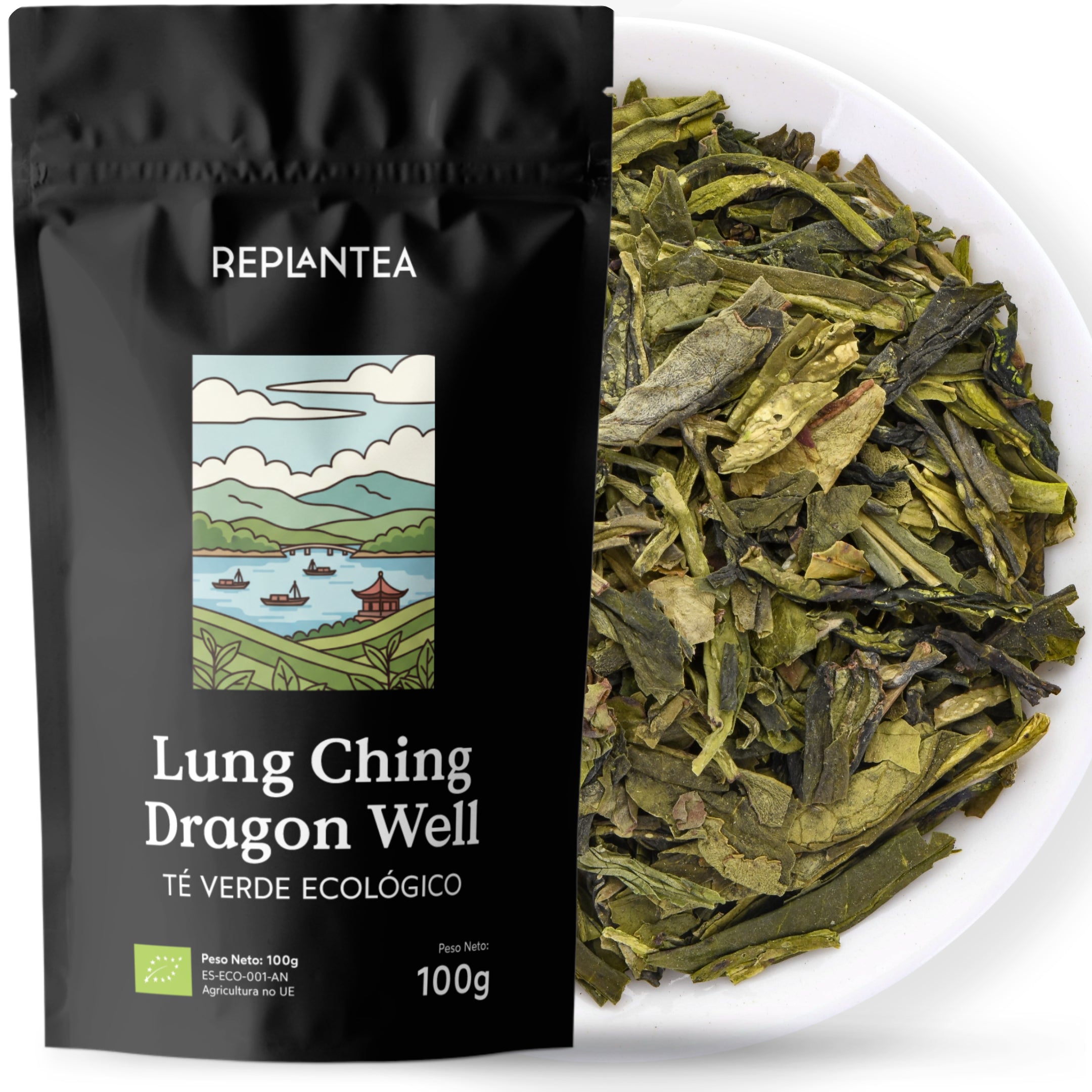 Comprar Chá Verde Sencha Orgânico 100g | REPLANTEA®