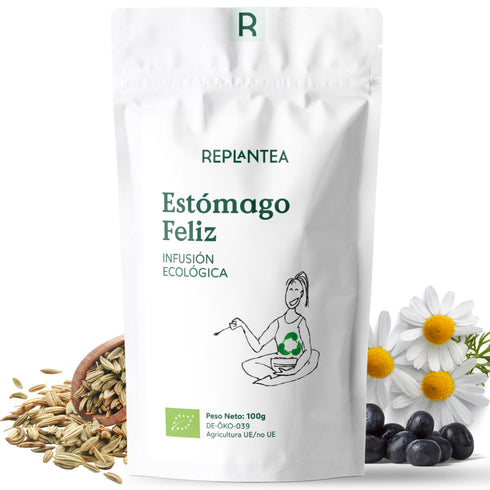 Comprar Infusão Orgânica Happy Stomach 100g | REPLANTEA®
